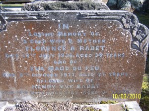 Headstones & Graveyards – My Channel Island Ancestry